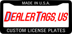 Custom Dealer Tags Made in the USA – DealerTags.US