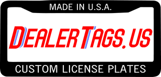 Custom Dealer Tags Made in the USA – DealerTags.US